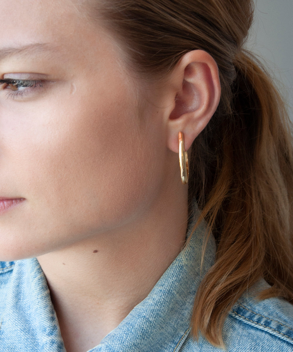 Circolo Gold Earrings-statement-gold-earrings-disco – pignastudio.com